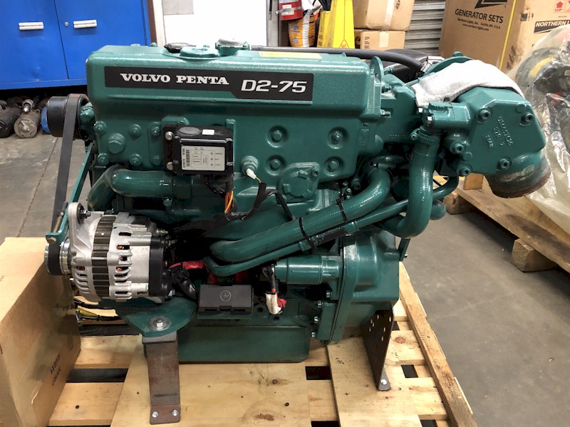 Volvo D2.75 Marine Diesel Engine | Volvo Penta D2.75 Turbocharged ...